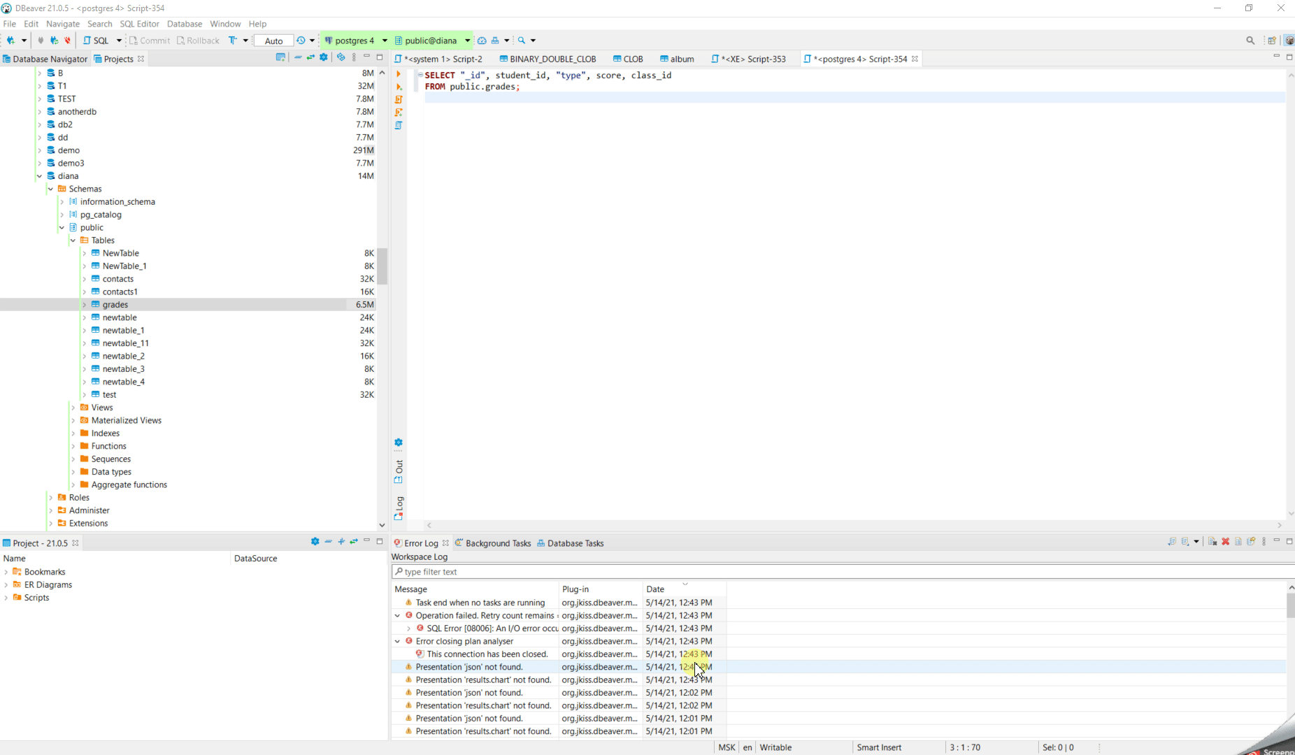Two tabs are opened in case of explaining execution plan without any resultset open · Issue ...