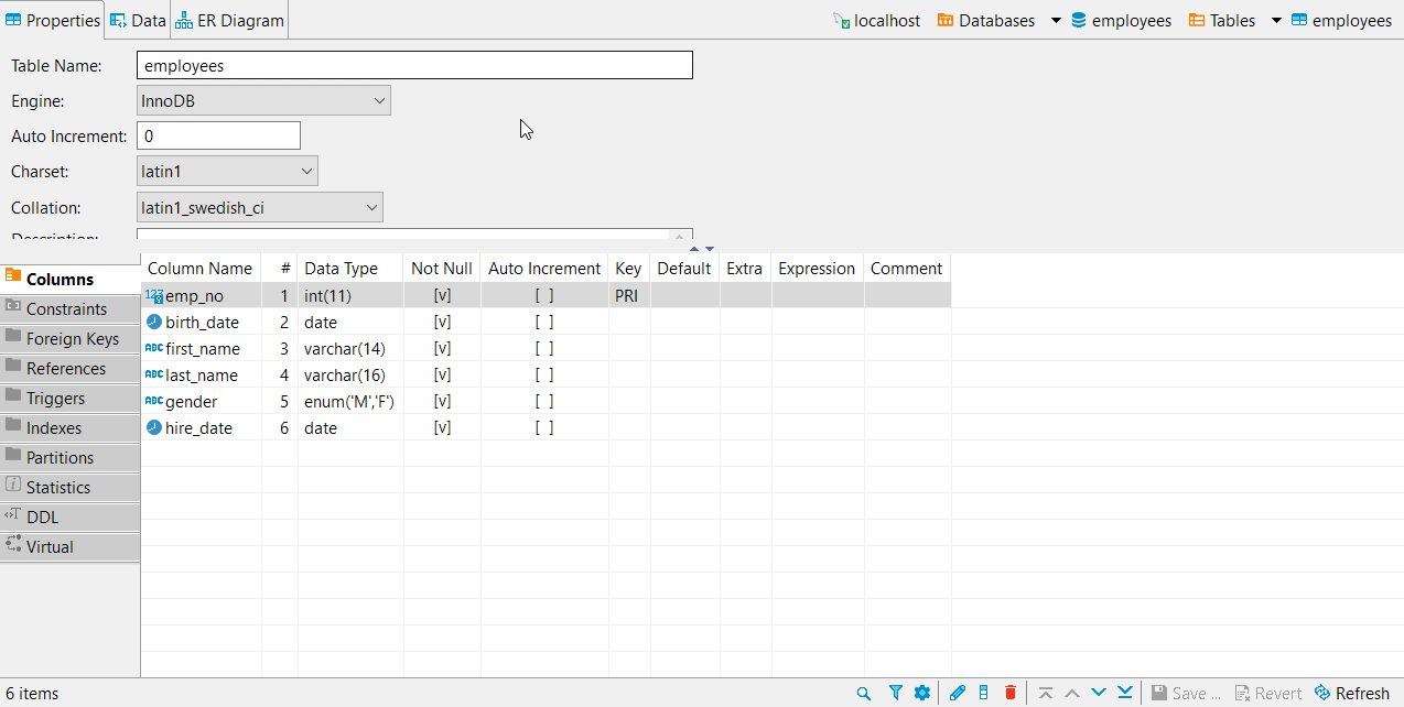 Table Property editing: Removable fields. · Issue #14750 · dbeaver ...