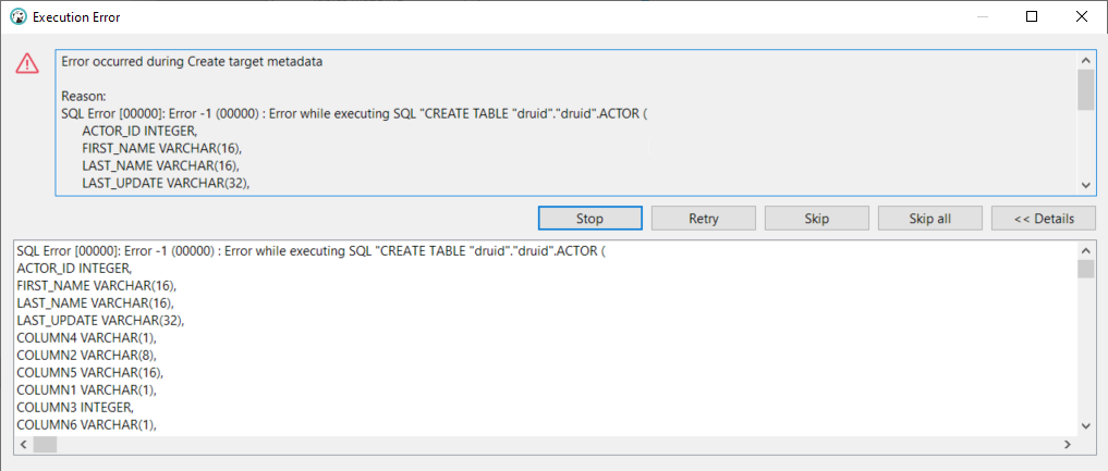 Import/export to the new table isn't possible in Apache Druid · Issue ...