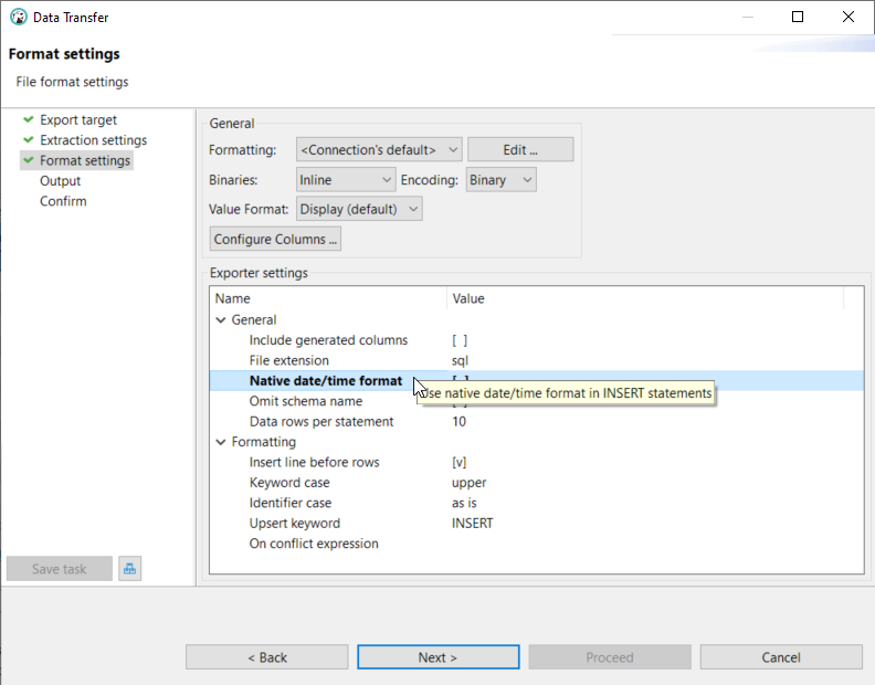 Data Formatting not working when exporting result set · Issue #17659 · dbeaver/dbeaver · GitHub