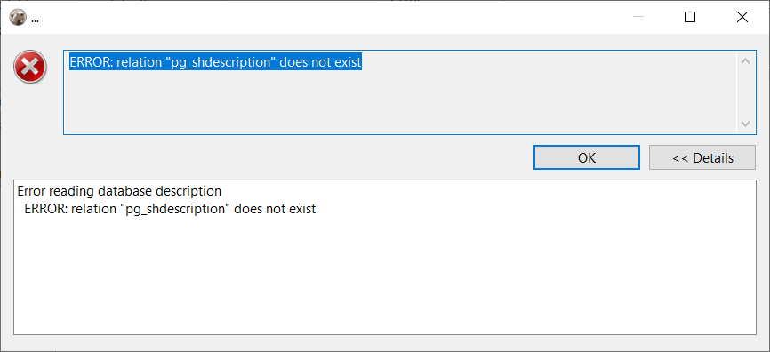 CockroachDB: error when opening database · Issue #5548 · dbeaver/dbeaver · GitHub