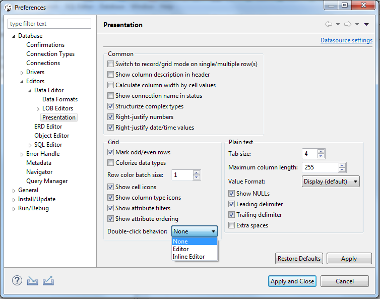 [Feature request] Data grid read only · Issue #5799 · dbeaver/dbeaver · GitHub
