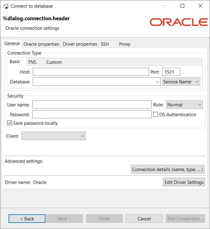 Incorrect Header Appears On Oracle Create Connection Pop Up · Issue 6305 · Dbeaverdbeaver · Github 