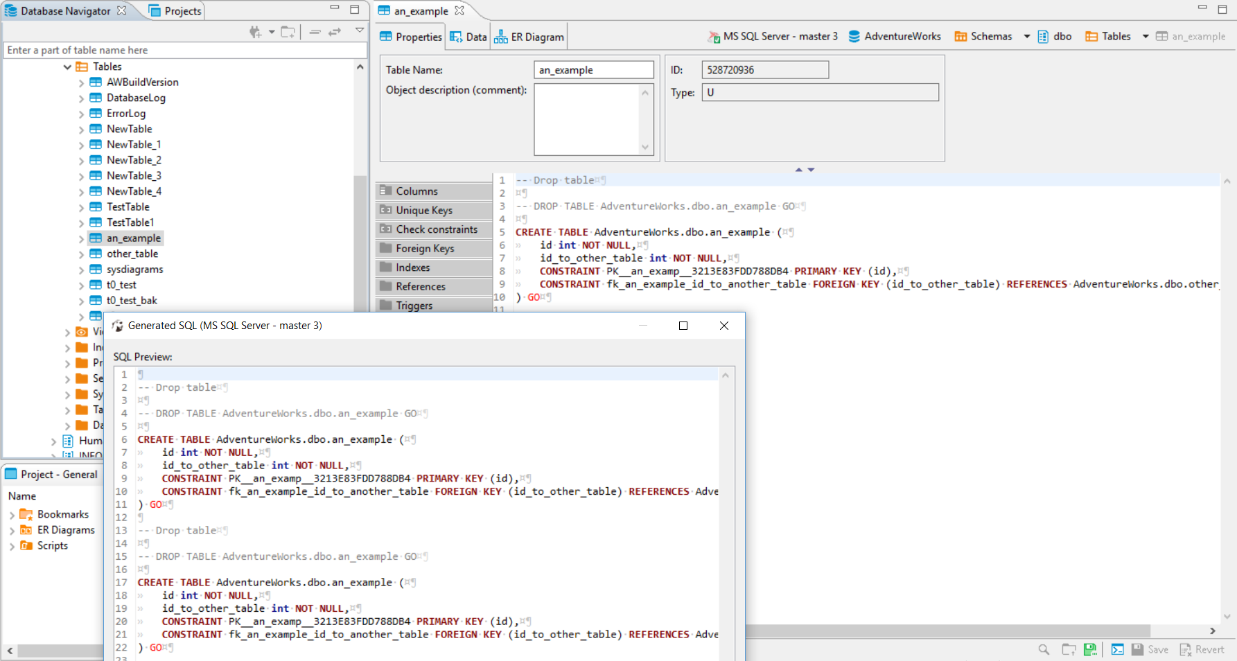 Generate Table DDL works incorrect in special cases · Issue #6388 · dbeaver/dbeaver · GitHub