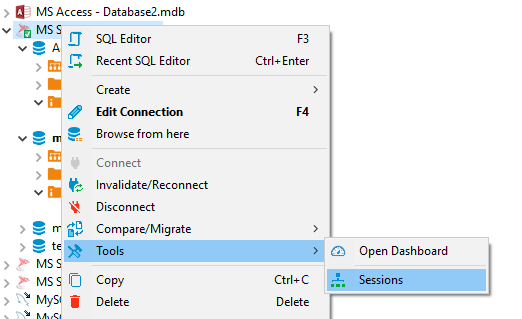 Dbeaver: Menu choice SESSION MANAGER has been removed for SQL Server · Issue #6404 · dbeaver ...