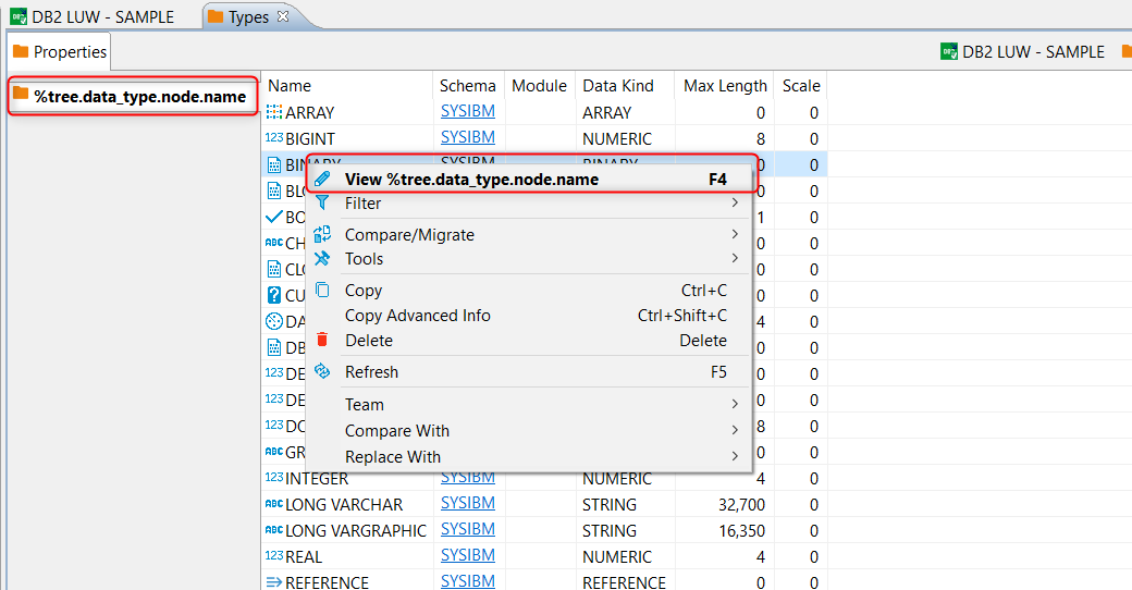 DB2 LUW: Incorrect key for Global Metadata - Types · Issue #7374 · dbeaver/dbeaver · GitHub