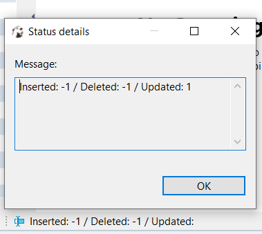 Incorrect Status details values · Issue #7684 · dbeaver/dbeaver · GitHub