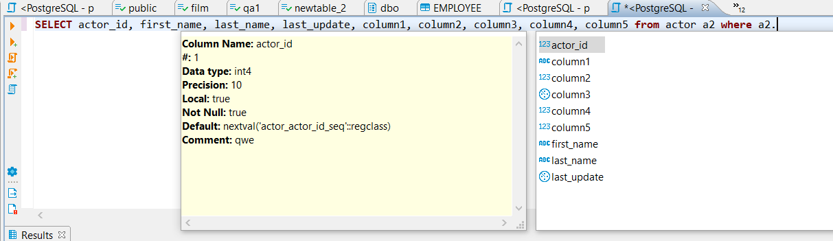 Autocomplete problem when using table aliases · Issue #5247 · dbeaver/dbeaver · GitHub