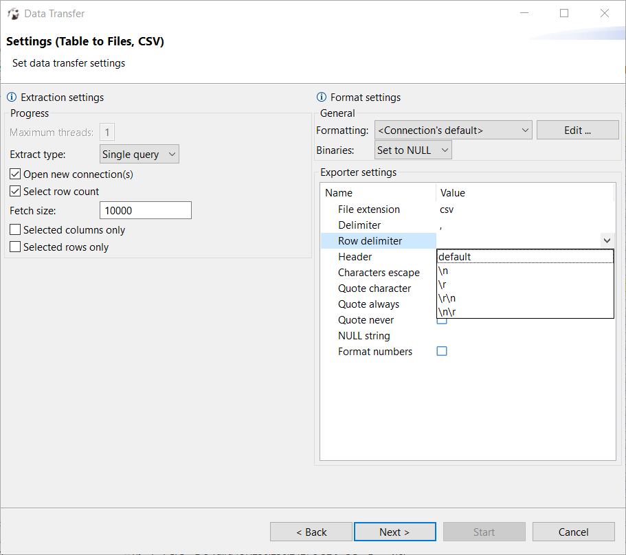 Replace linebreaks with regular spaces in .csv export settings · Issue ...