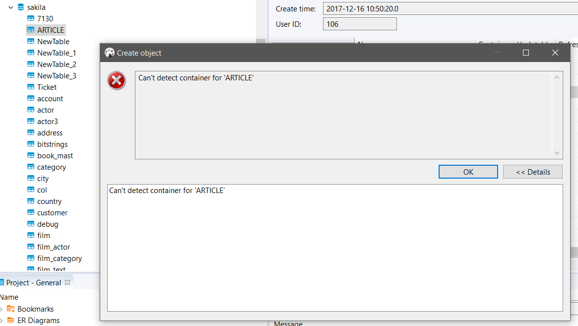 New items (execept databases) couldn't be created in Simple view · Issue #8383 · dbeaver/dbeaver ...