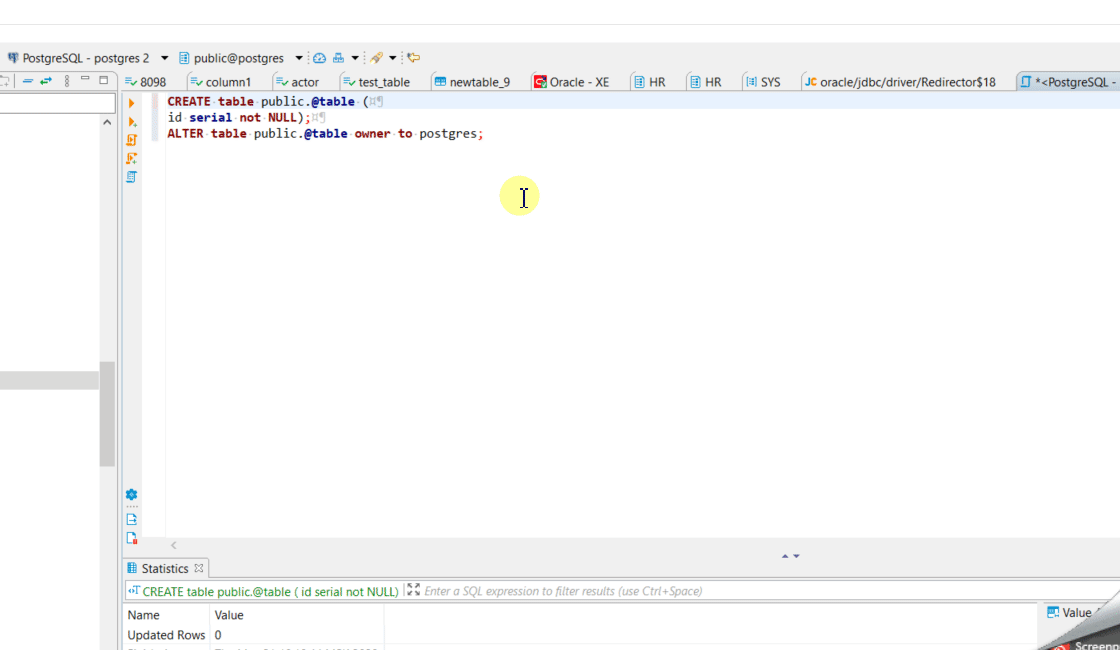 Binding params doesnt work for selected code · Issue #8628 · dbeaver ...