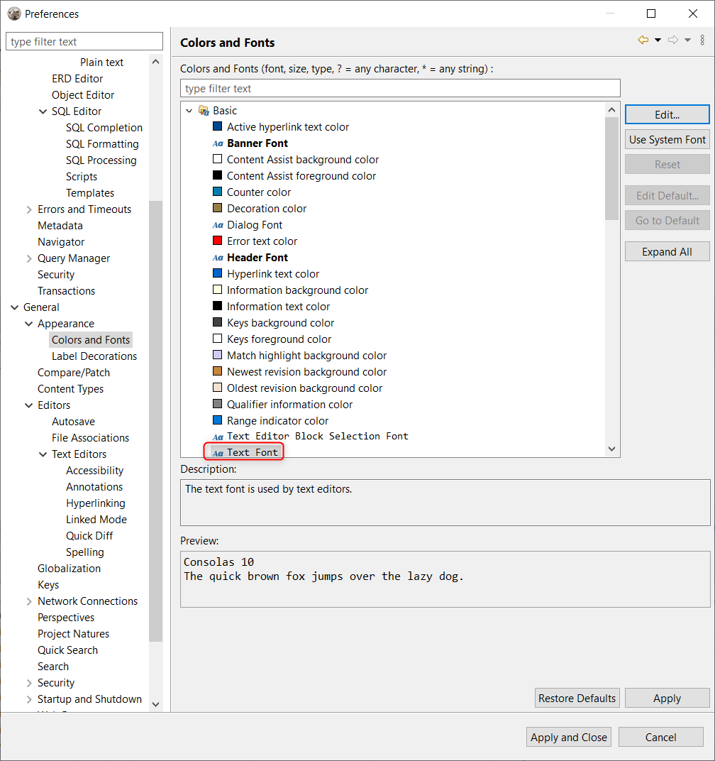 Consider changing default font for SQL Editor to "Hack" · Issue #5967 · dbeaver/dbeaver · GitHub