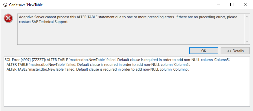 Column couldn't be created for existing table using UI · Issue #9310 · dbeaver/dbeaver · GitHub