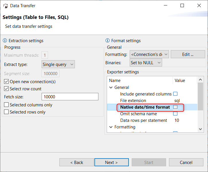 Data Formatting is not used for generated DML commands · Issue #9293 · dbeaver/dbeaver · GitHub