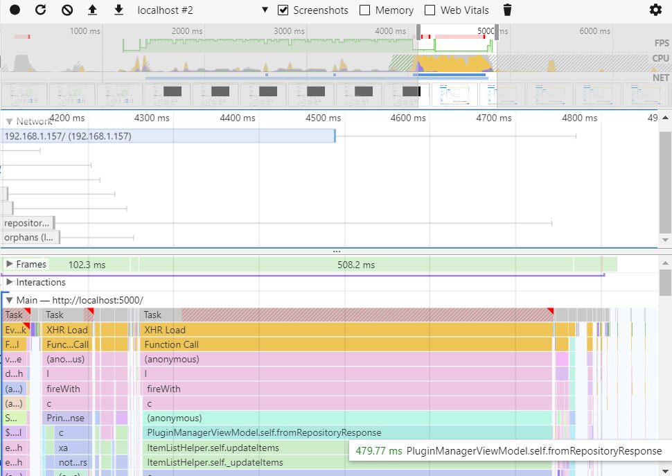 [Request] Potential performance increase in plugin repository rendering ...