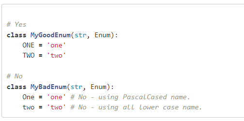 [pylint] add lint rule for enum case · Issue #22209 · Azure/azure-sdk-for-python · GitHub