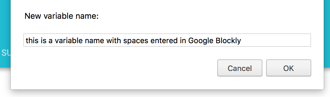 Entering in variable name editor shouldn't close the editor · Issue #3203 · microsoft/pxt · GitHub