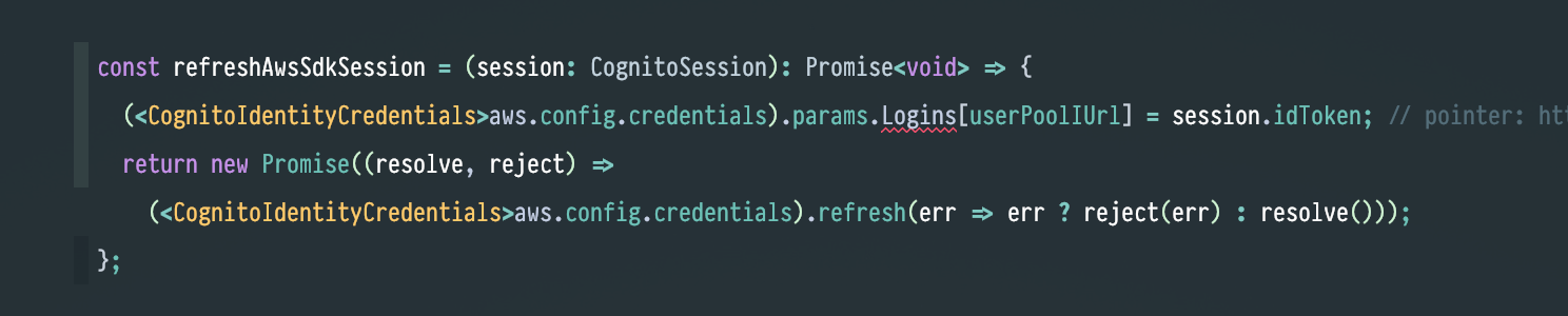 Missing Credentials In Config Cant Refresh Login Token · Issue 405 · Aws Amplifyamplify Js