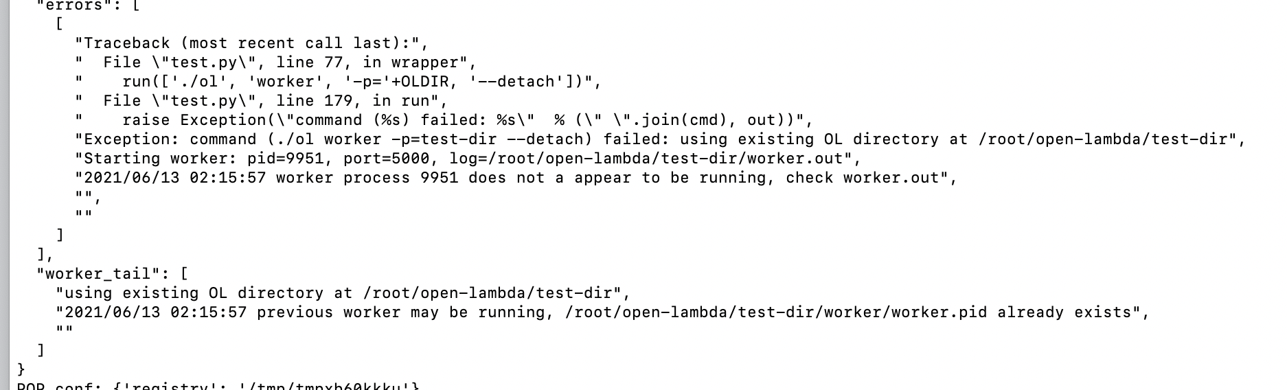 Make Test All Fails As It Fails To · Issue 100 · Open Lambdaopen Lambda · Github