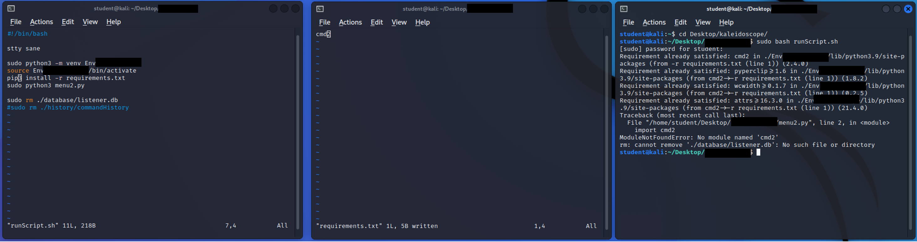 cmd2 and venv · Issue #1211 · python-cmd2/cmd2 · GitHub