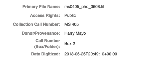 (1)Date Digitized (dateModified) visible only to admin users · Issue #401 · UCSCLibrary/ucsc ...