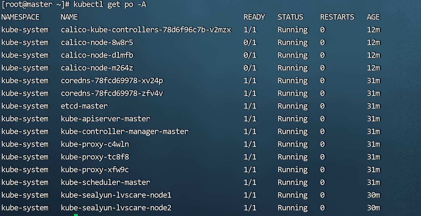 【已解决】云服务器centos76部署122,calico Node Xxx不能ready · Issue 1023 · Labringsealos · Github
