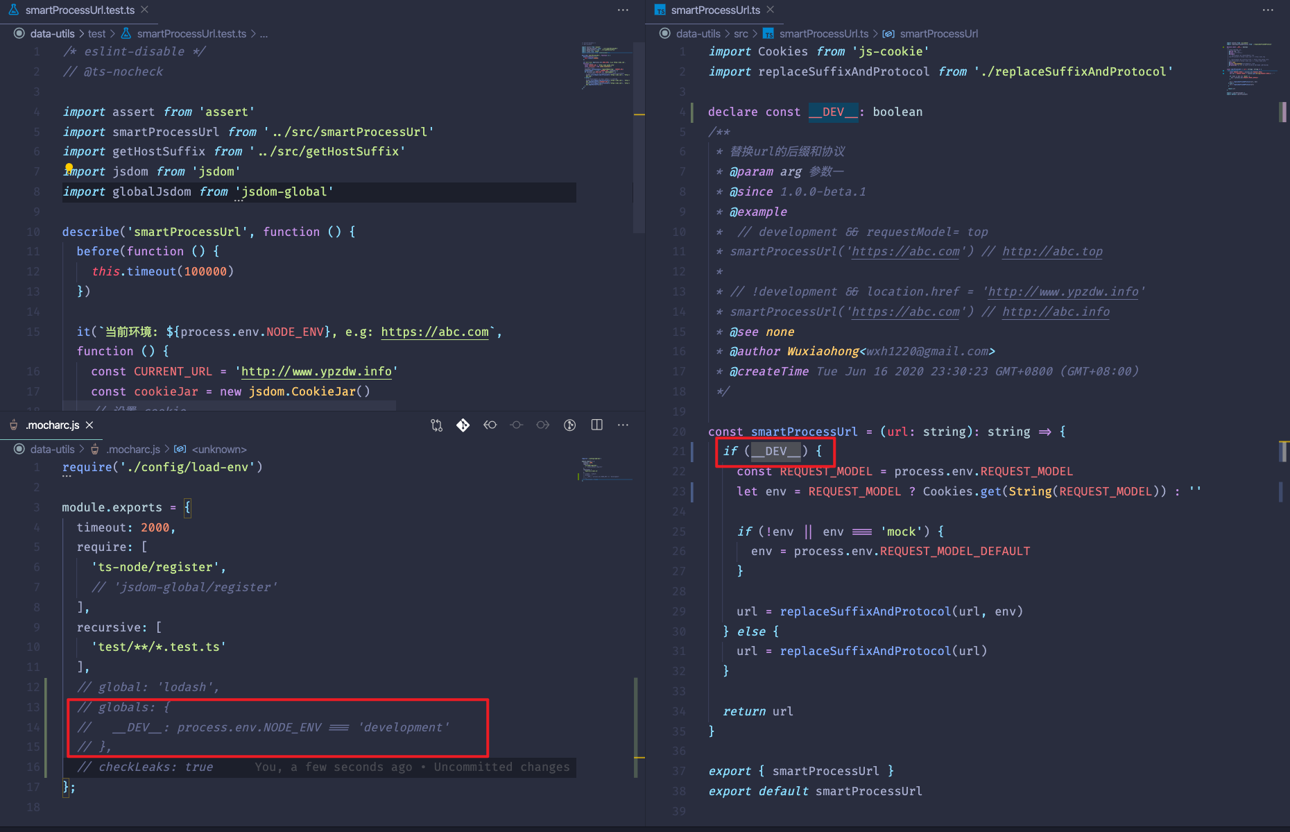 A Set Of Global Variables That Need To Be Available In All Test Environments · Issue 4380
