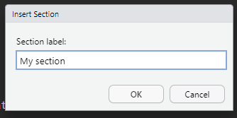 Insert Section shortcut that supports outline levels · Issue #13122 ...