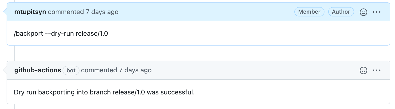 GitHub - Cray-HPE/backport-command-action: Github action which performs cherry-picking of ...