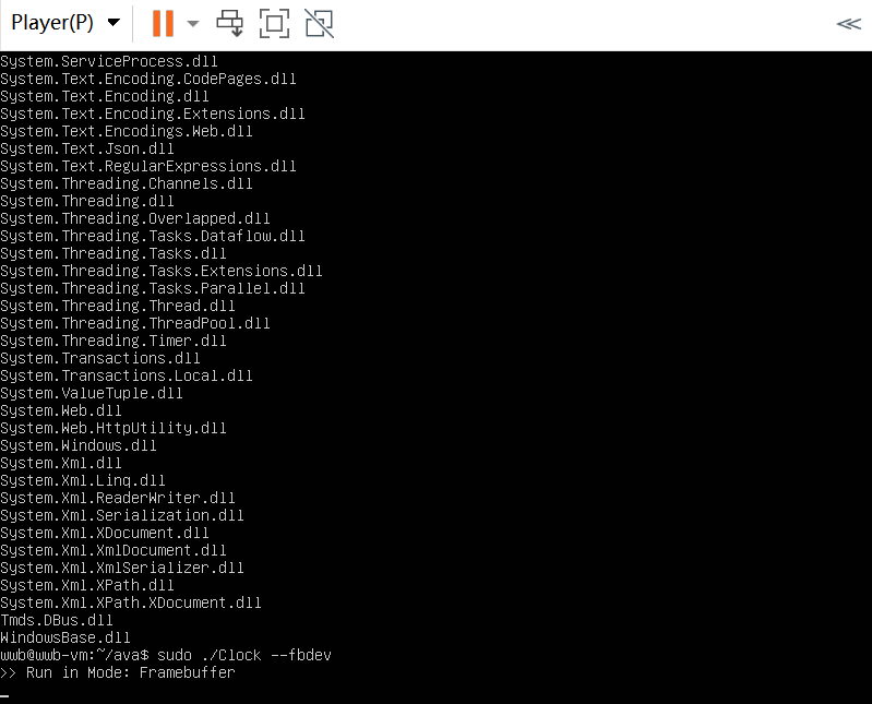 There is a way to test Avalonia.LinuxFramebuffer features in ubuntu ...