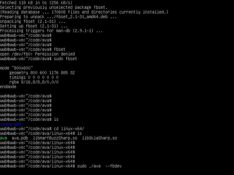 0.10.17 Avalonia.LinuxFramebuffer not working · Issue #8644 · AvaloniaUI/Avalonia · GitHub