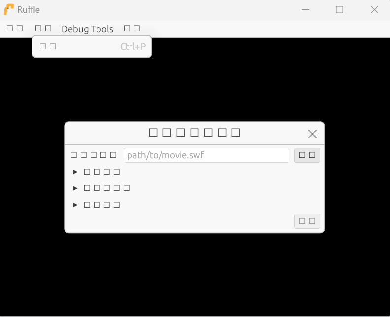 CJK character rendering in desktop app UI · Issue #11373 · ruffle-rs/ruffle · GitHub