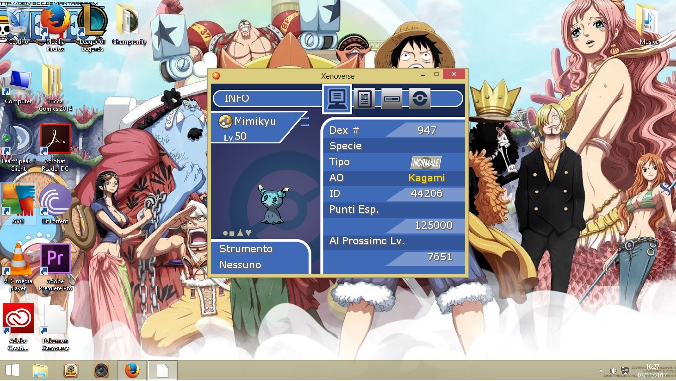 Mimikyu Normale · Issue #922 · fuji97/pokemon-xenoverse-tracker · GitHub