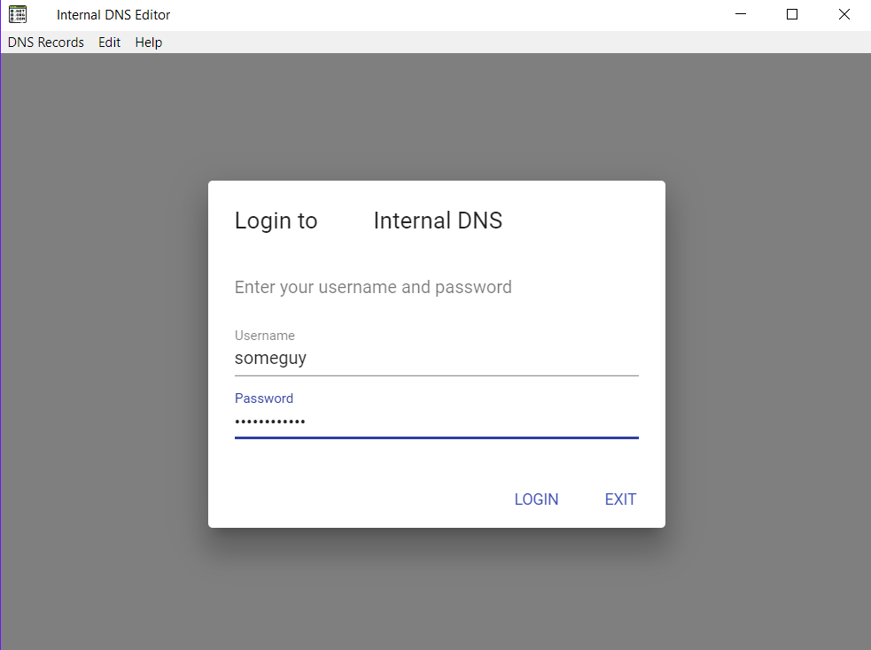 GitHub - elenaek/Internal-DNS-Editor: Electron App for editting Windows ...