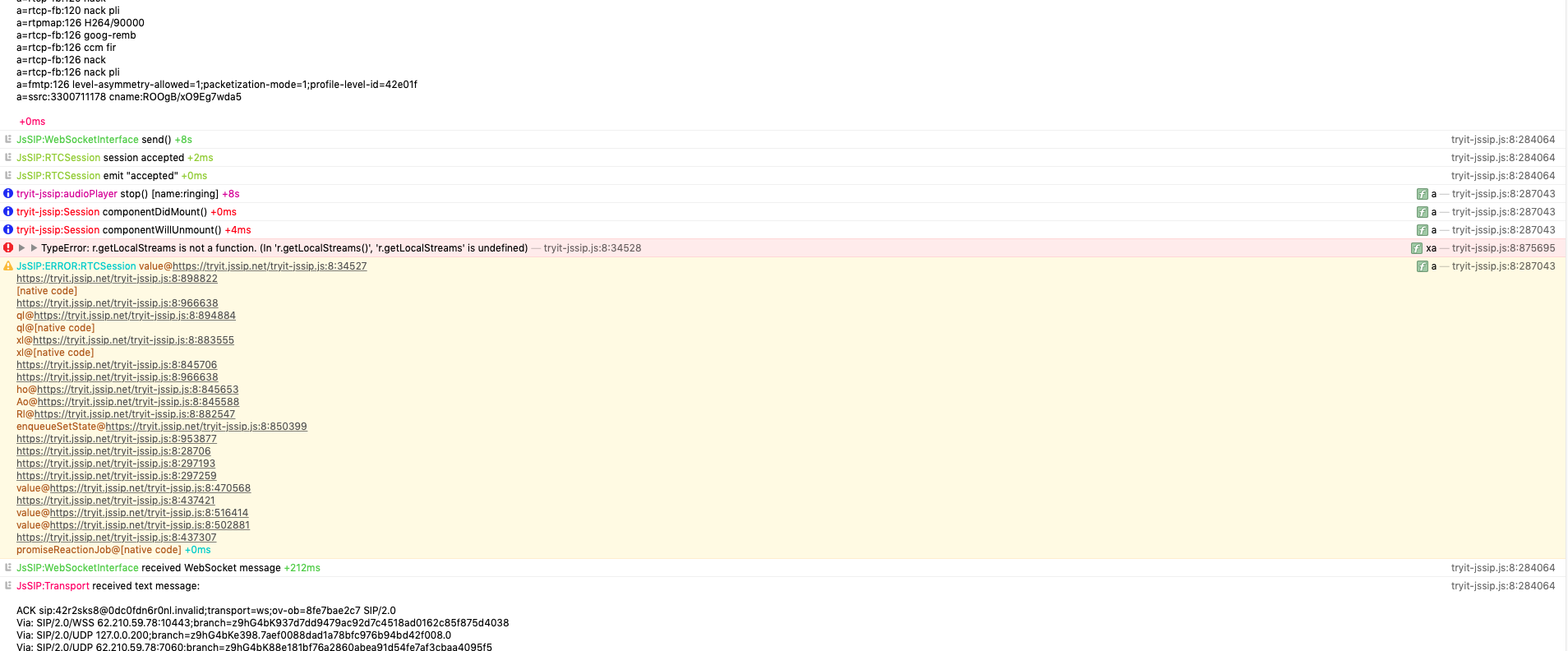 Playing Audio (ringing and stream) on Apple iOS not working · Issue #604 · versatica/JsSIP · GitHub