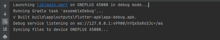 When I tried to run my flutter app in android studio using bluestack ...