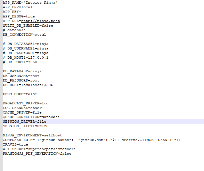 Not able to run · Issue #7321 · invoiceninja/invoiceninja · GitHub
