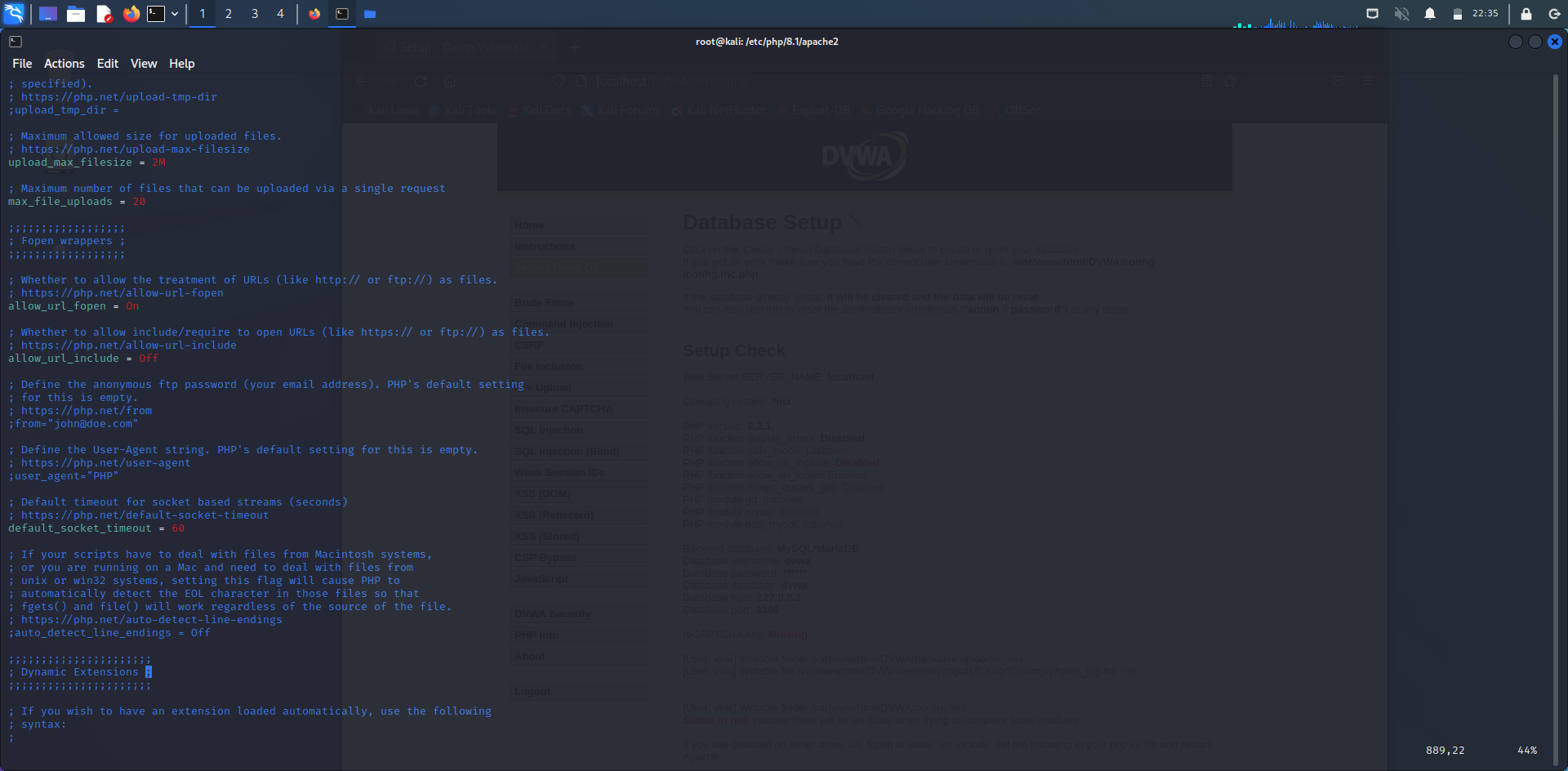 I did everything but still PHP Function allow_url_include: Disabled is ...