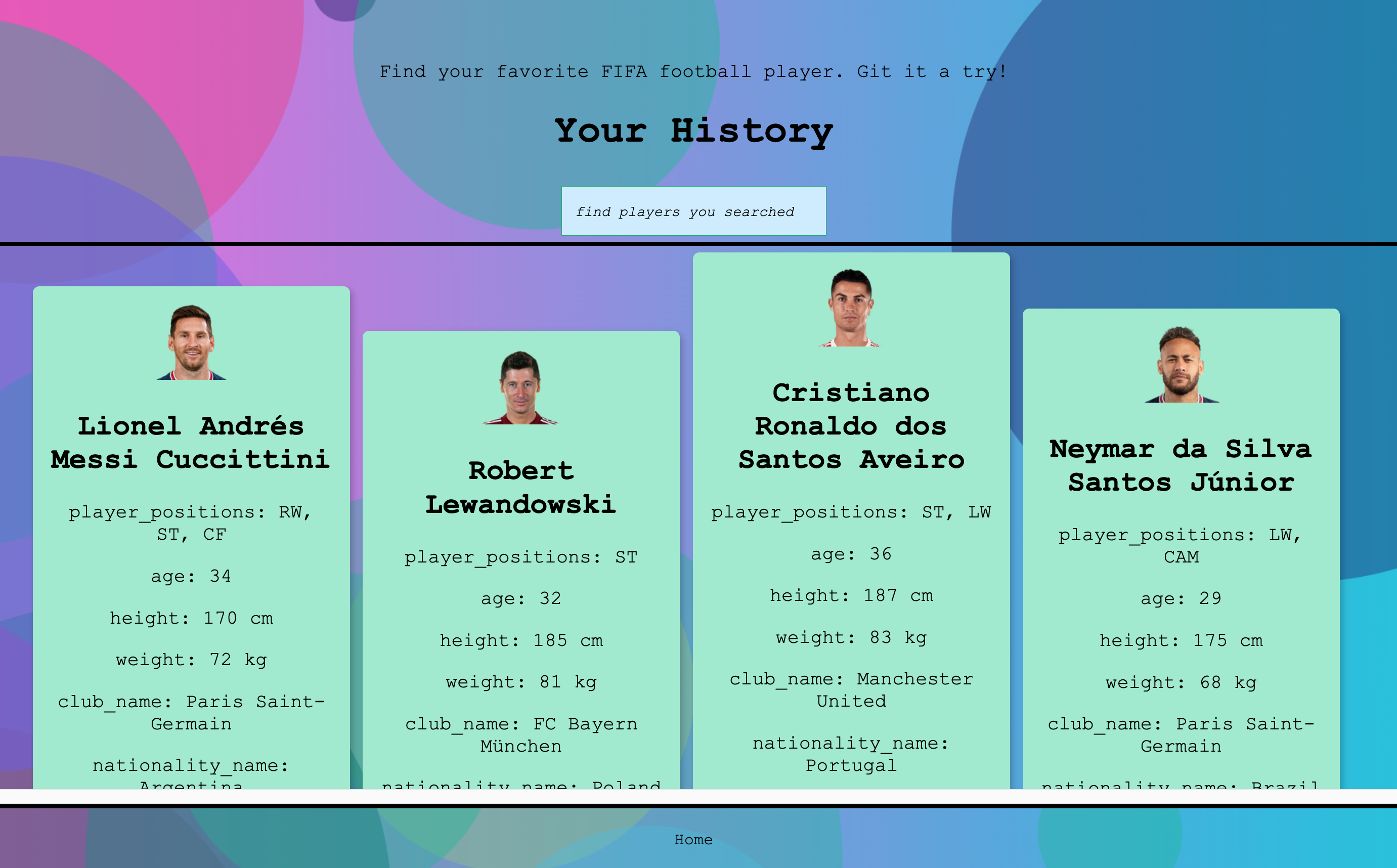 GitHub - FredChang823913319/ESPN_Lite: ESPN_Lite: Search your favorite FIFA player; best soccer ...