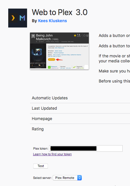 PLEX ERROR · Issue #22 · SpaceK33z/web-to-plex · GitHub
