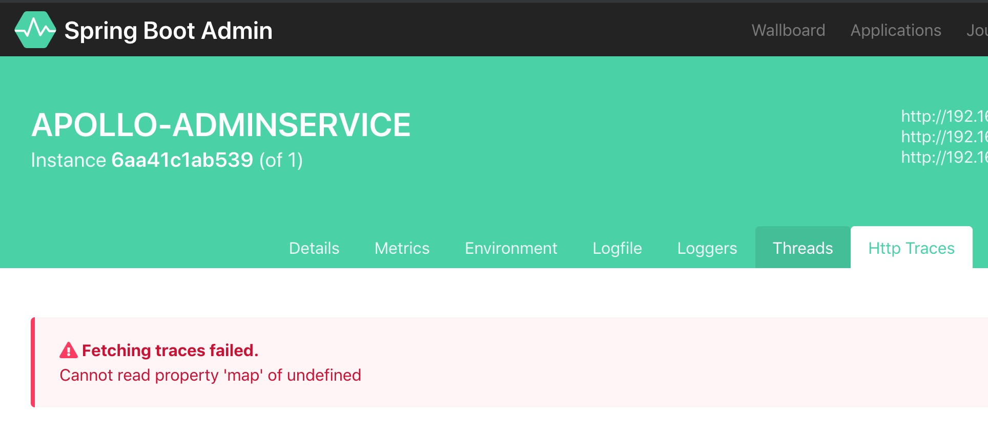 apollo整合Spring Boot Actuator的问题 · Issue #1332 · apolloconfig/apollo · GitHub