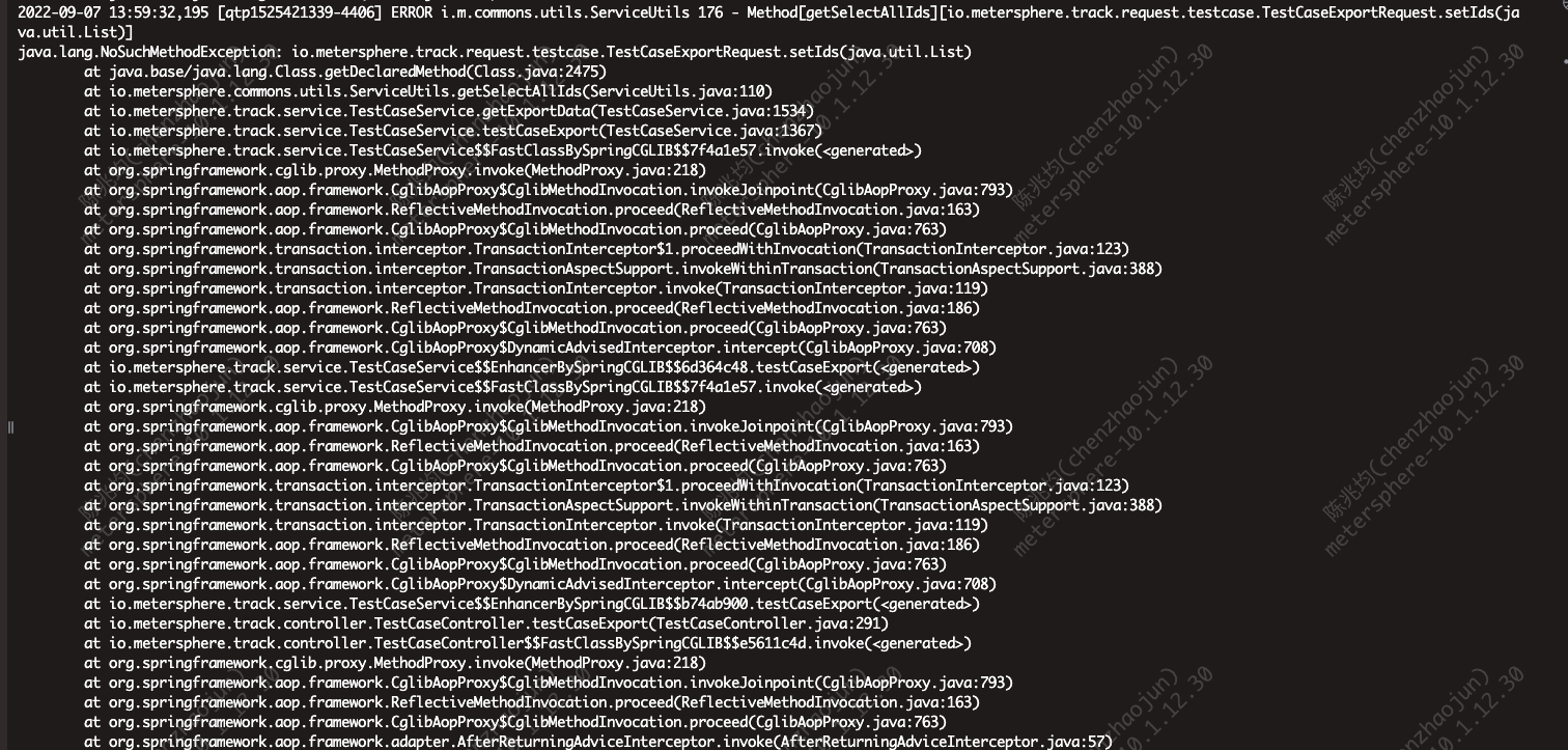 Bug 功能用例中导出所有用例excel格式失败 · Issue 17762 · Meterspheremetersphere · Github