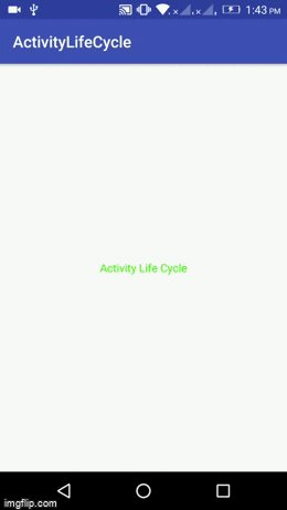 GitHub - PSOjha/ActivityLifeCycle: Activity is one of the building blocks of Android OS. In ...