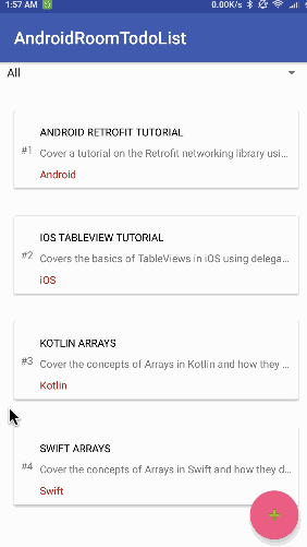 GitHub - PSOjha/AndroidRoomTodoList: we are going to be creating a ToDo ...