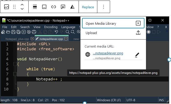 "Upload external image" works only with Openverse · Issue #47891 · WordPress/gutenberg · GitHub