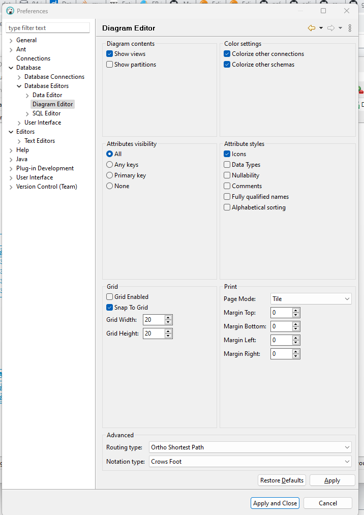 Adjust preference page layout for Diagram Editor Page · Issue #21573 ...