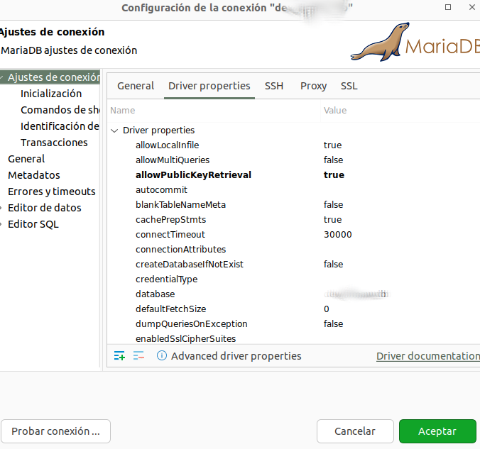 Migrating from H2 to MySQL: RSA public key is not available client side (option ...