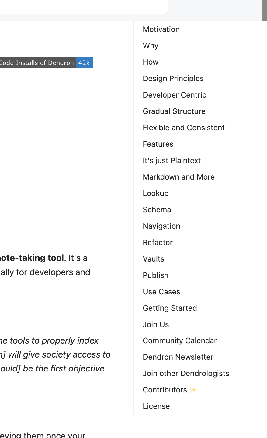 Give tree like view to published outline · Issue #2913 · dendronhq/dendron · GitHub