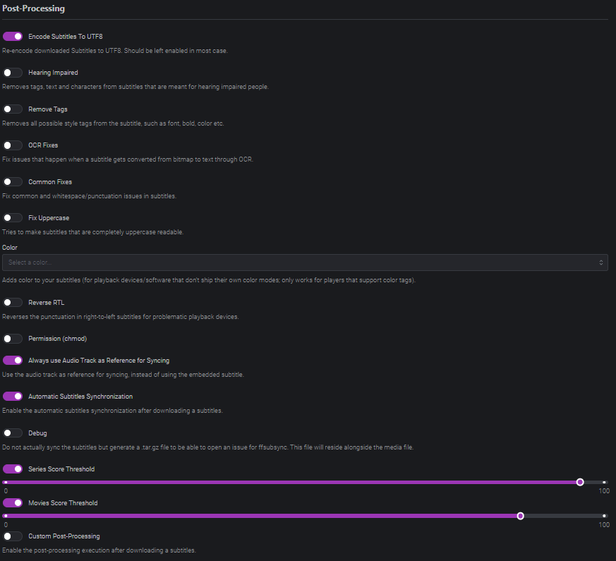 Bazarr Not Retrieving Subtitles - Wanted ~4,000 series, 600 Movies · Issue #2041 · morpheus65535 ...