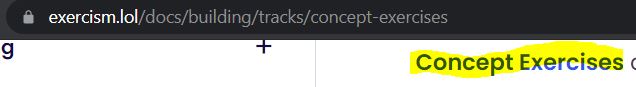 Broken links on https://exercism.lol/docs/building/tracks/concept-exercises · Issue #213 ...